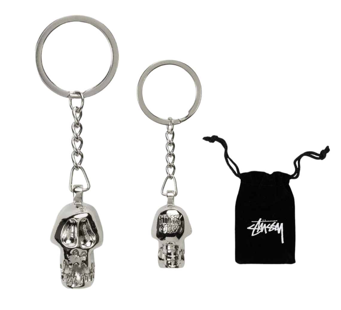 Stussy Stussy Metal Skull Keychain | Grailed