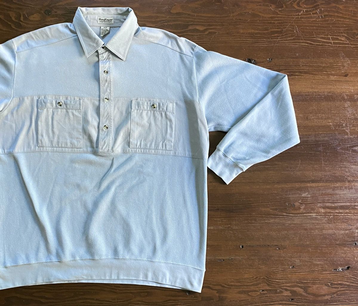 Norm Thompson × Vintage Vintage 90’s Norm Thompson Light Blue Long ...