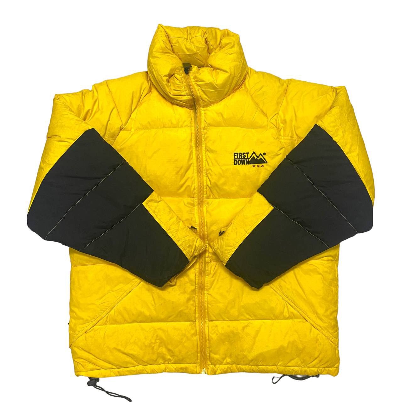 Vintage Vintage 90s Firts Down Mountain Goose Down Puffer Jacket | Grailed