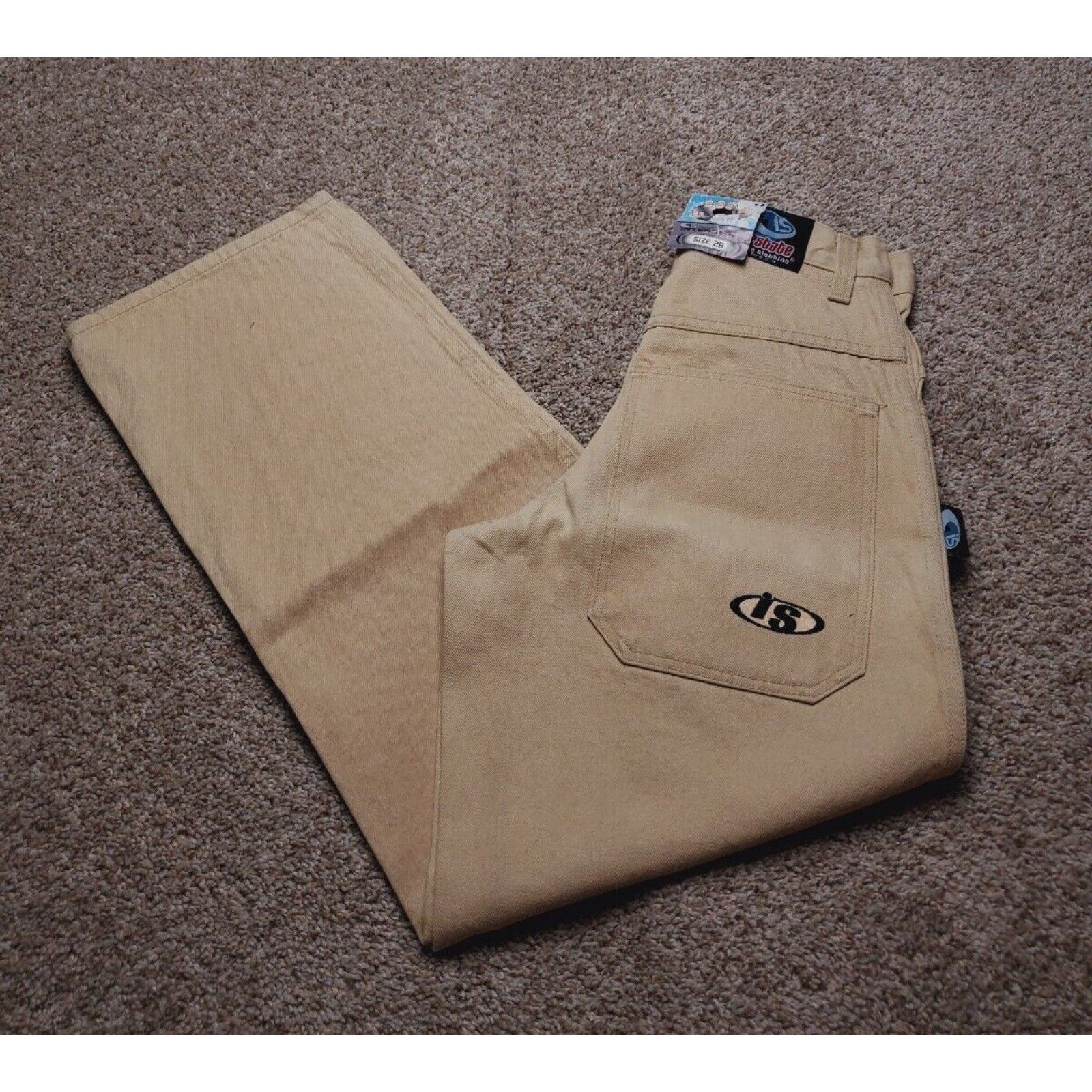 Vintage Vintage Interstate Jeans 28 Mens Brown Denim Baggy Wide Leg USA ...