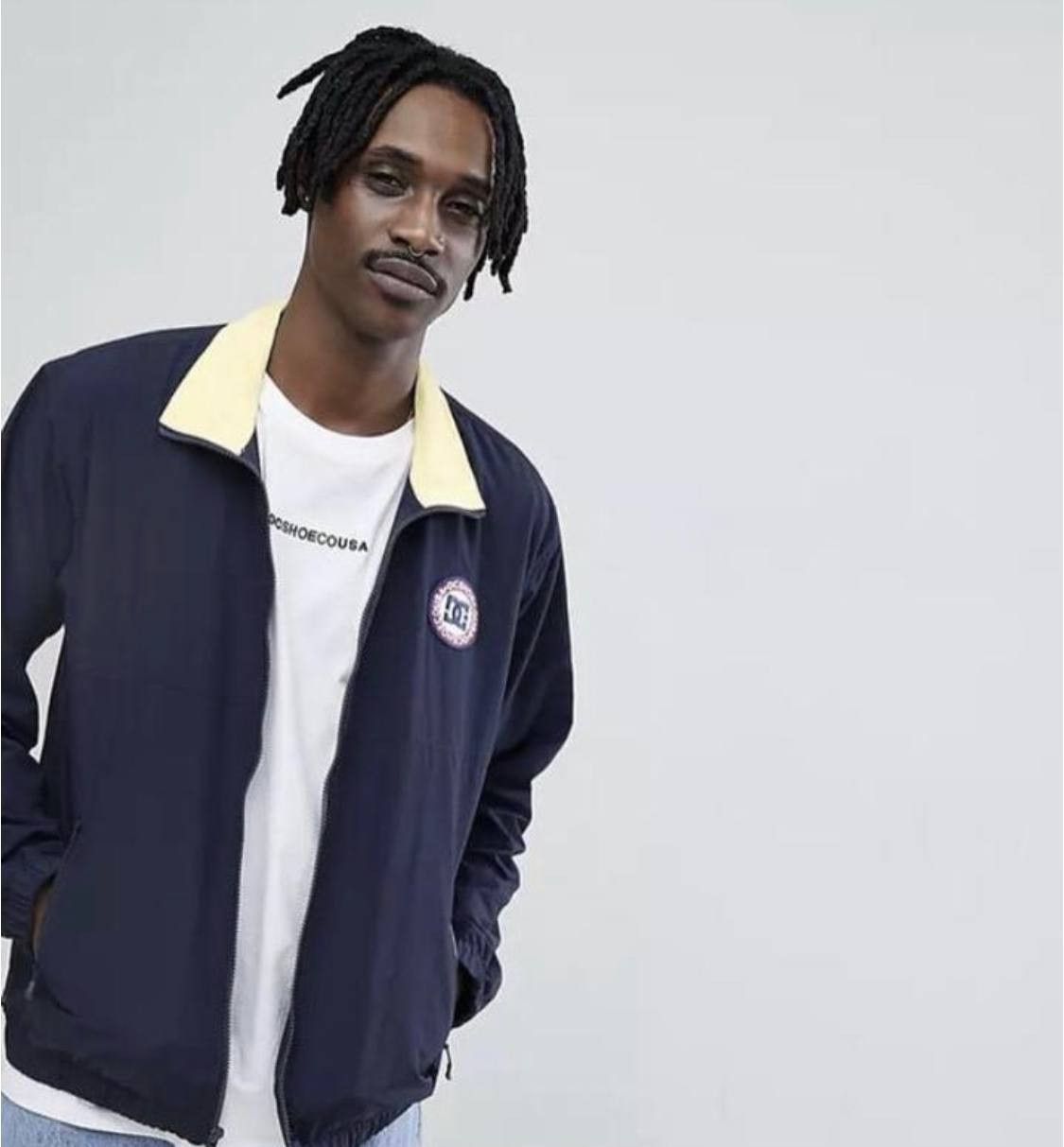 Dc × Vintage DC Shoes USA Deadstock Windbreaker Skateboarding Jacket ...