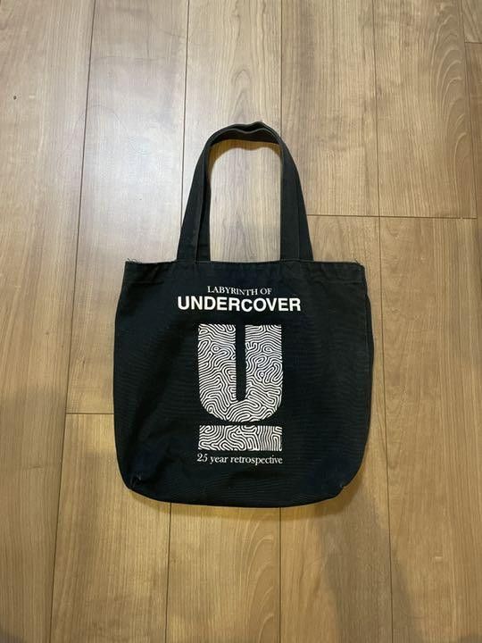 Undercover UNDERCOVER 25th Anniversary Logo Tote Bag Black | Grailed