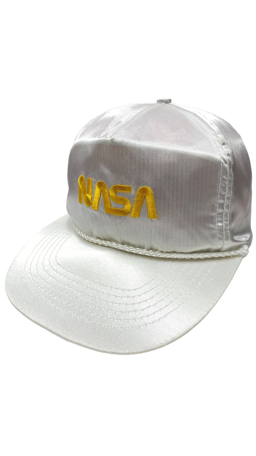Nasa × Streetwear × Vintage 🔥LASTDROP🔥 80s Vintage Nasa Satin White ...