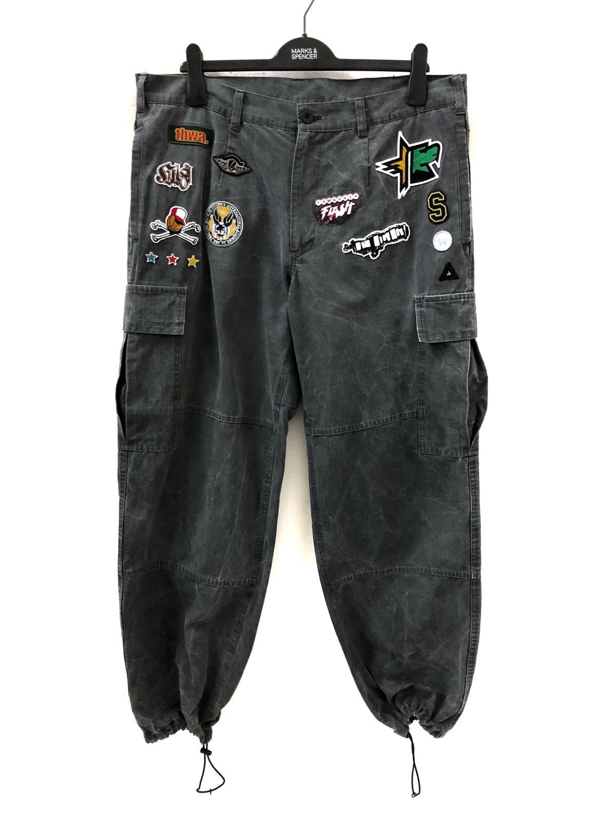 Swagger Swagger Japan Multiple Patches Baggy Rip-stop Cargo | Grailed