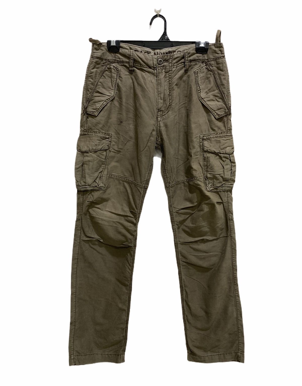 Japanese Brand BACK NUMBER Rare DoubleKnee Multipocket Tactical Cargo Pant | Grailed