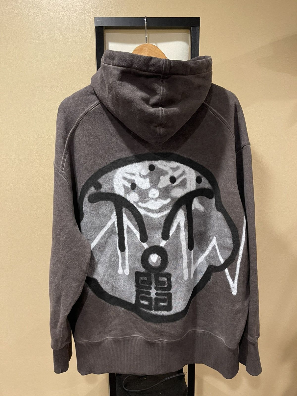 Givenchy Givenchy Matthew Williams Chito Oversized Army Green Hoodie ...