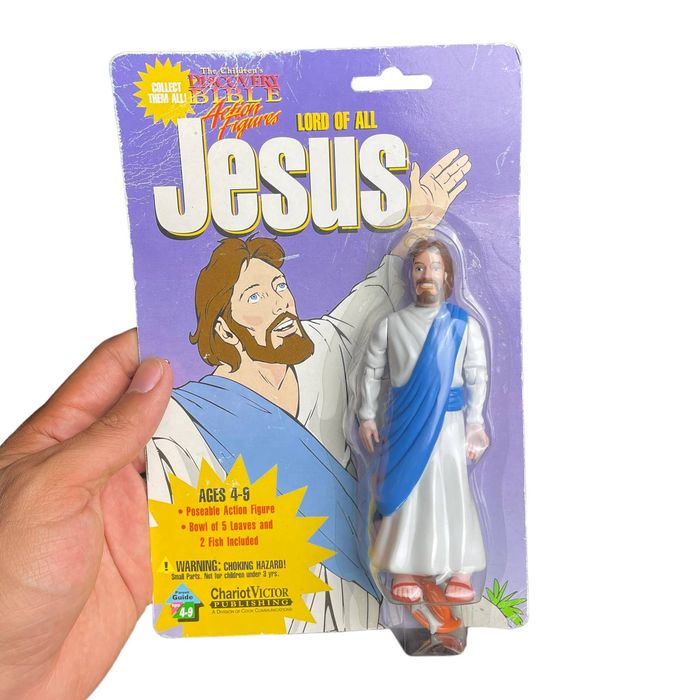 Vintage Vintage 1998 Jesus Action Figure Doll Toy New in Package NWT ...