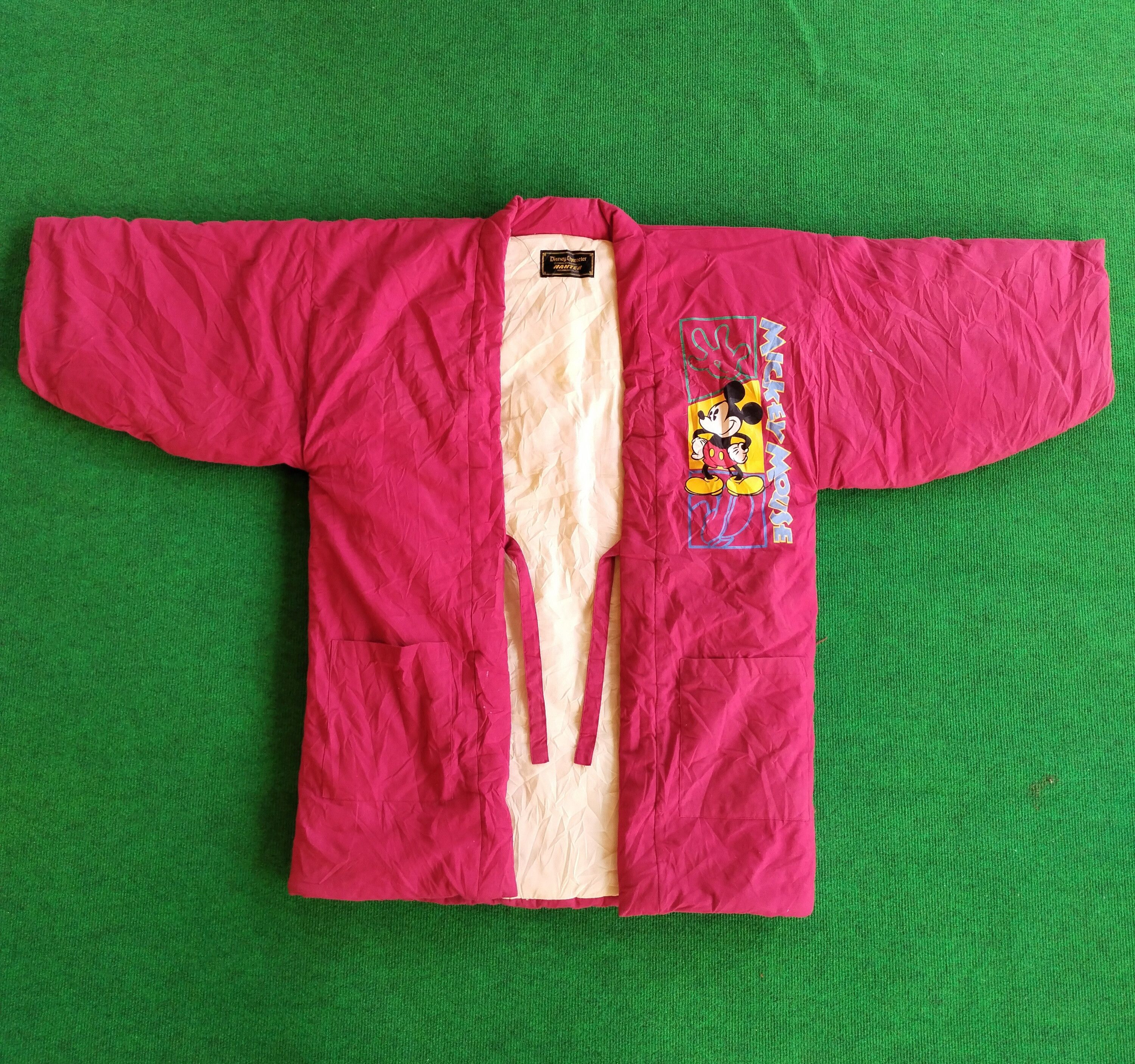 Japanese Brand × Kimono Japan Dragon × Mickey Mouse Vintage Kimono ...