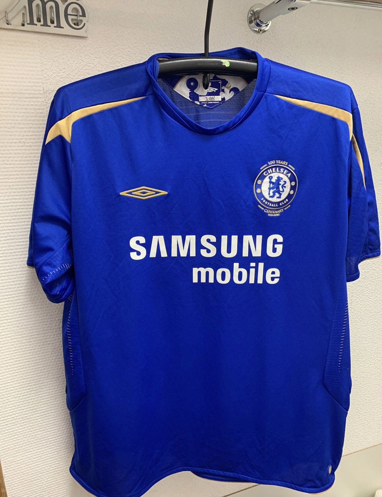 Chelsea Soccer × Umbro Chelsea Umbro soccer jersey 100 years xxl ...