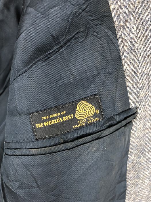 John Weitz Vintage John weitz by palm beach pure wool jacket usa made ...