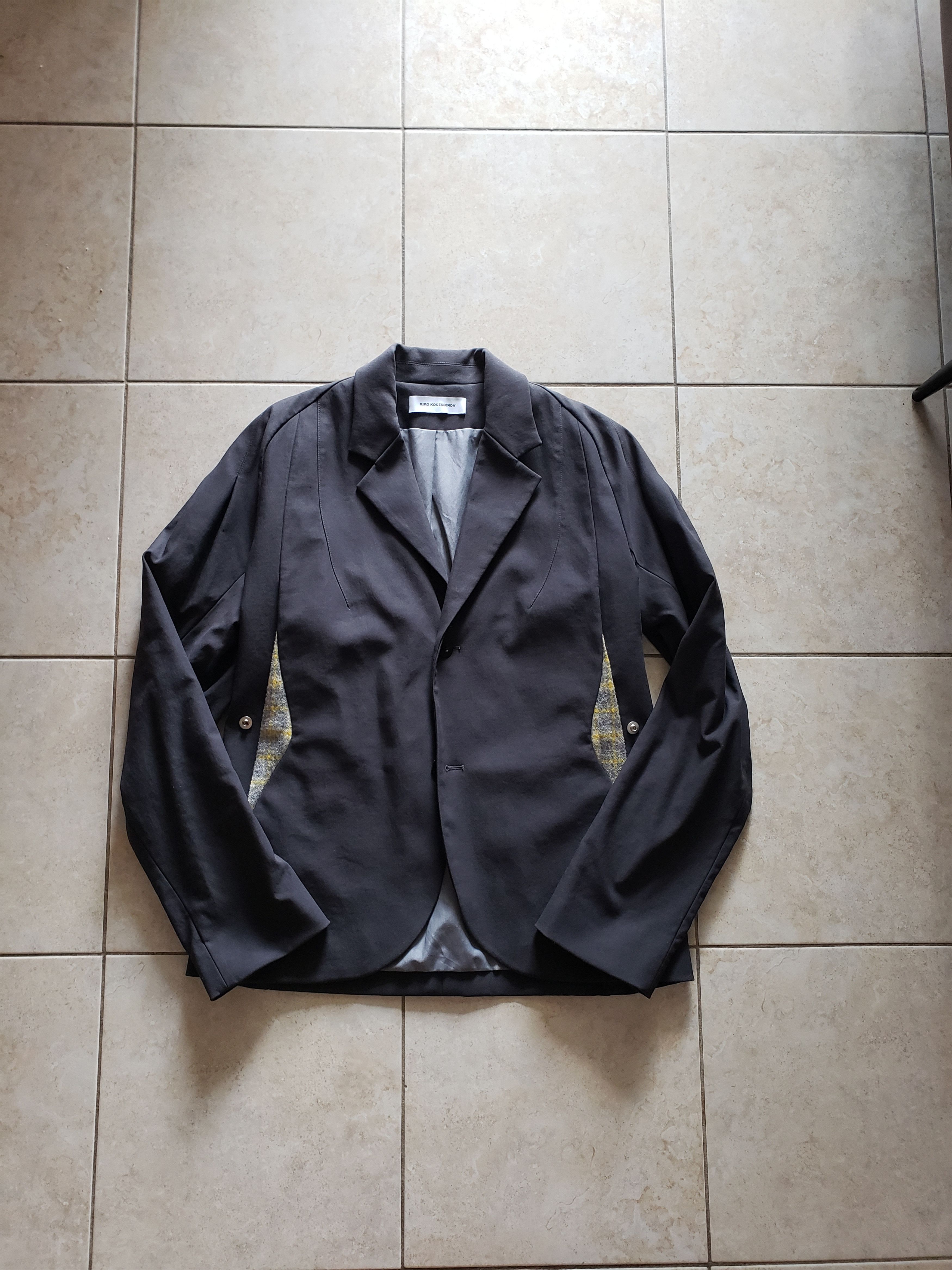 Kiko Kostadinov Kiko Kostadinov 0011 Somnium Grey Harkman Blazer | Grailed
