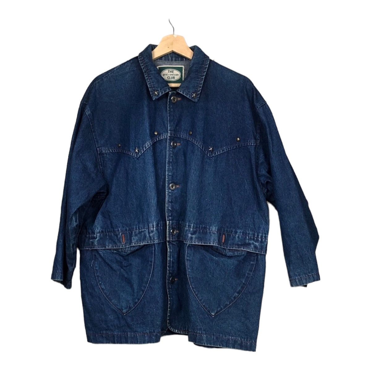 Denim Jacket × Japanese Brand Denim Jacket the pre saison CLUB | Grailed