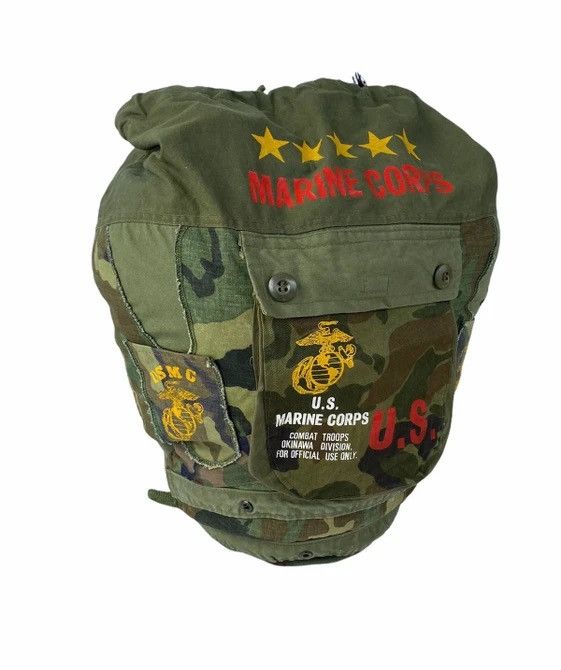 Archival Clothing GRAIL🔥 US MARINE CORPS USMC COMBAT LUGGAGE ARMY BAG ...