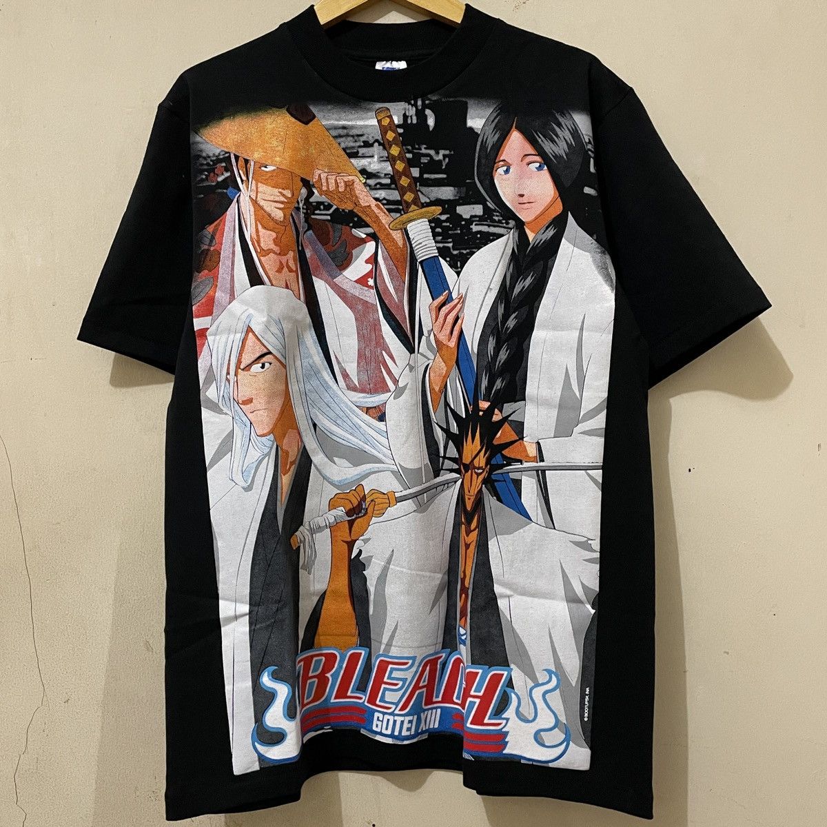 Anime × Japanese Brand RARE Bleach Soul Society Anime Manga Bootleg T ...