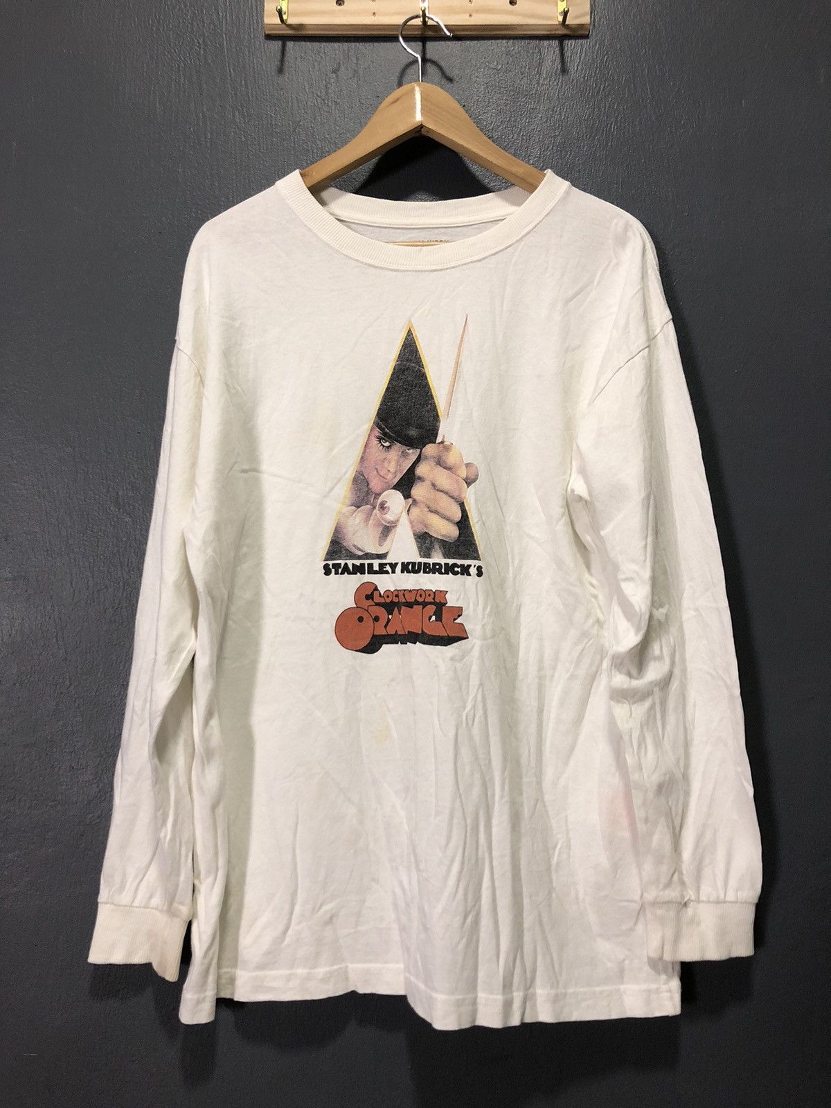 Movie VINTAGE STANLEY KUBRICK’S CLOCKWORK ORANGE x GLOBAL WORK TEE ...