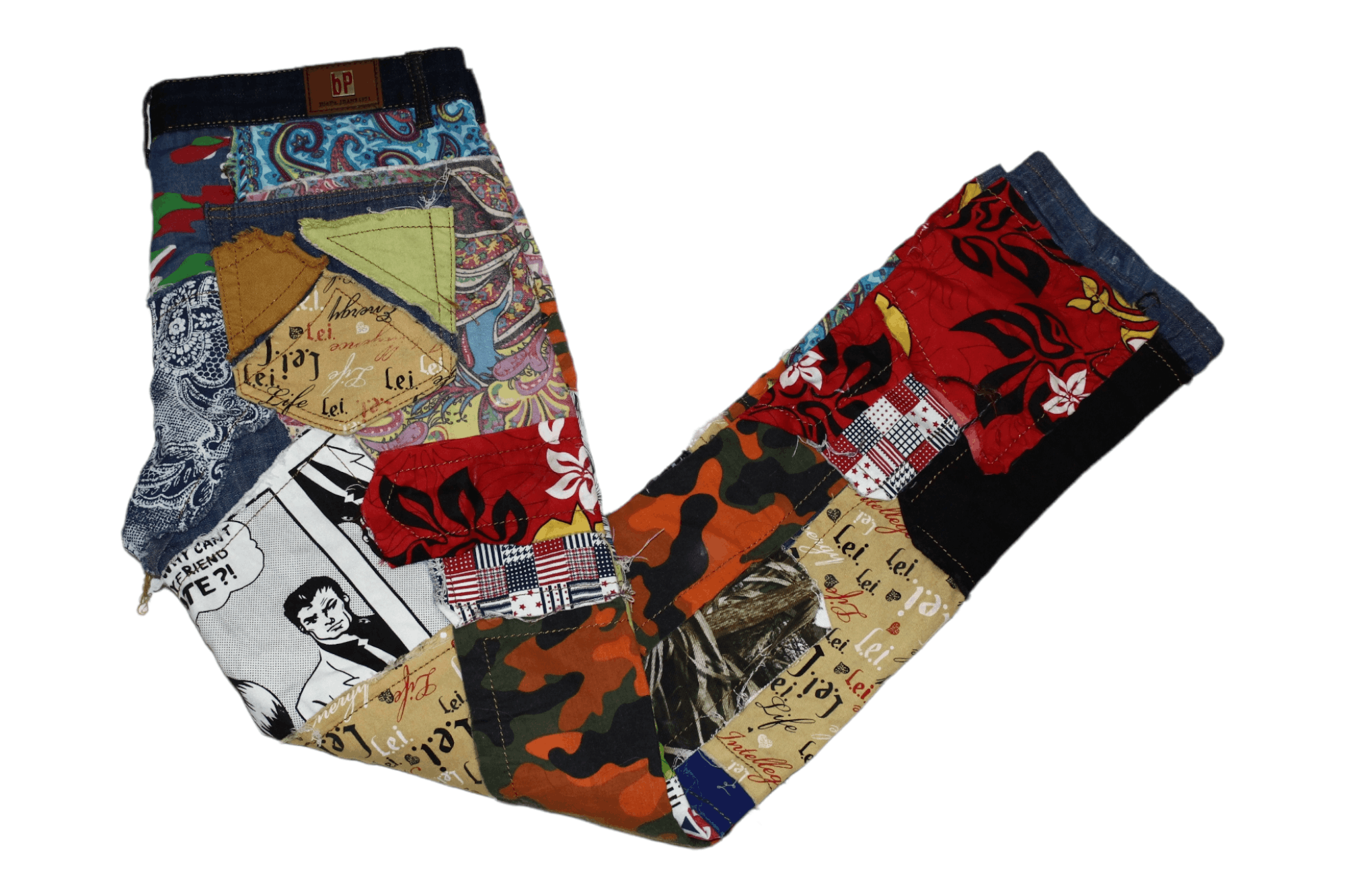 Seditionaries 💥 RARE 💥 Japanese Patchwork Denim Biepa Jeans 1971 | Grailed