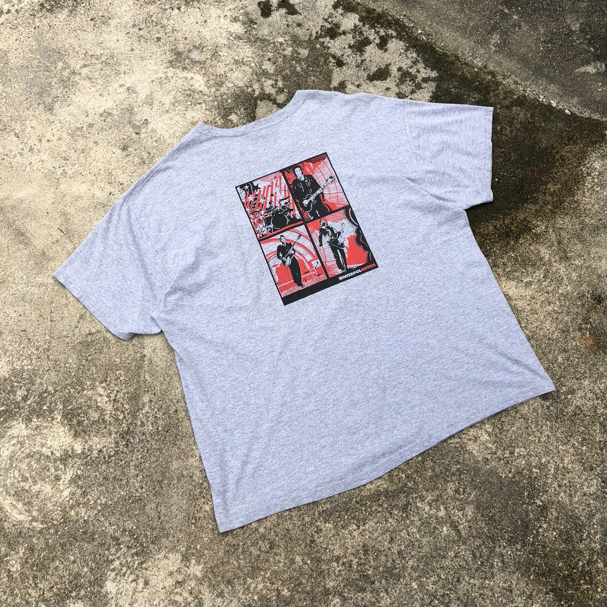 Band Tees × Tour Tee × Vintage Rare Vintage Interpol Post Punk Rock ...