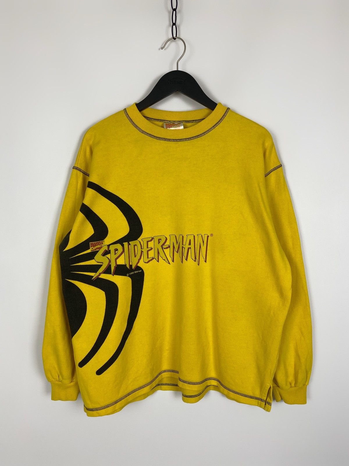 Marvel Comics × Vintage 1998 Vintage Marvel Comics Spider-Man Boxy ...