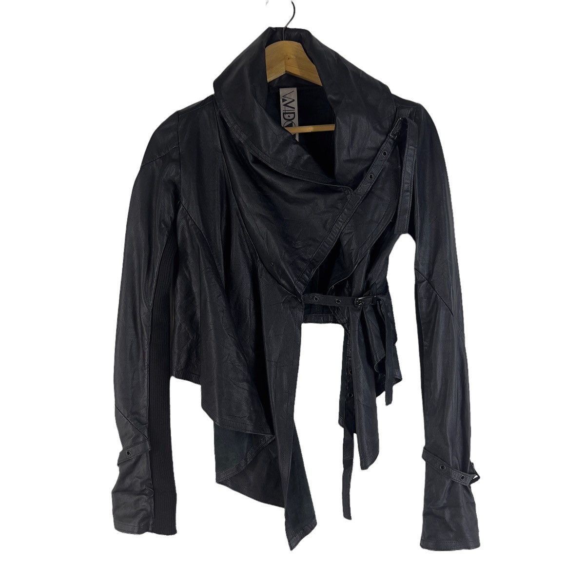 Kill City 🔥WIDOW ASYMMETRICAL HYBRID LEATHER JACKET | Grailed