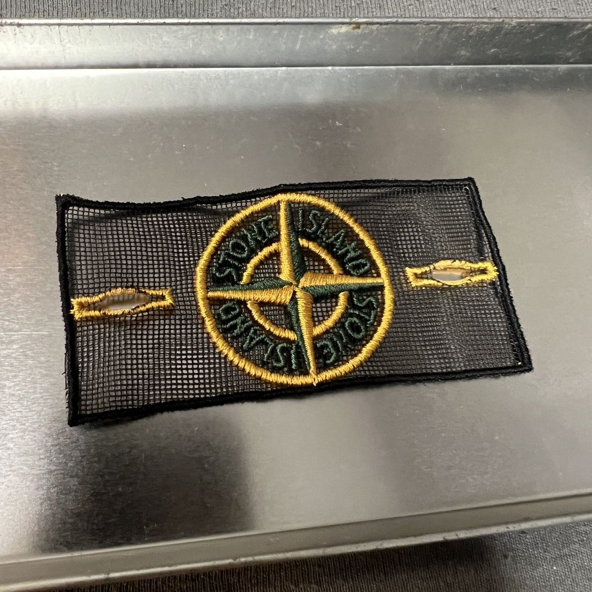 Stone Island Mesh badge stone island | Grailed