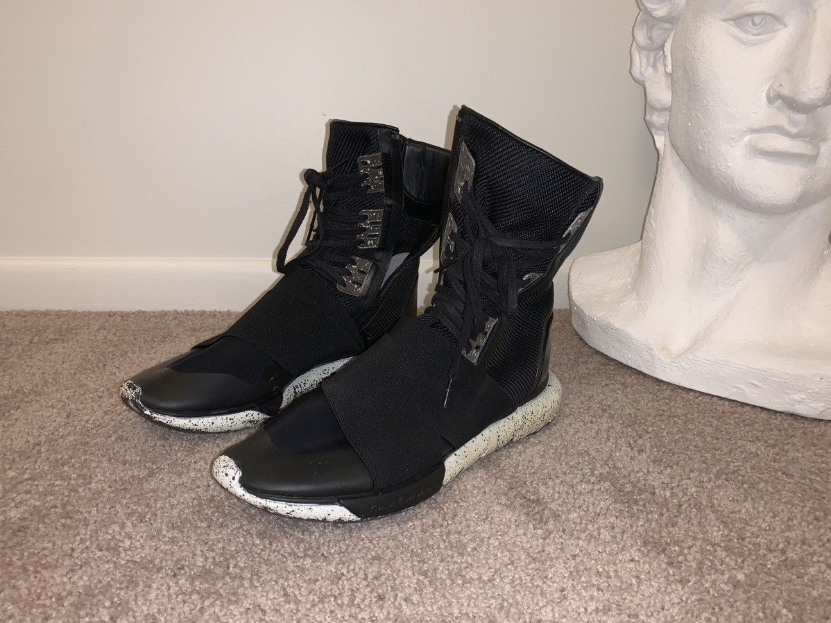 Adidas × Y-3 × Yohji Yamamoto QASA BOOT PAINT SPLATTER | Grailed