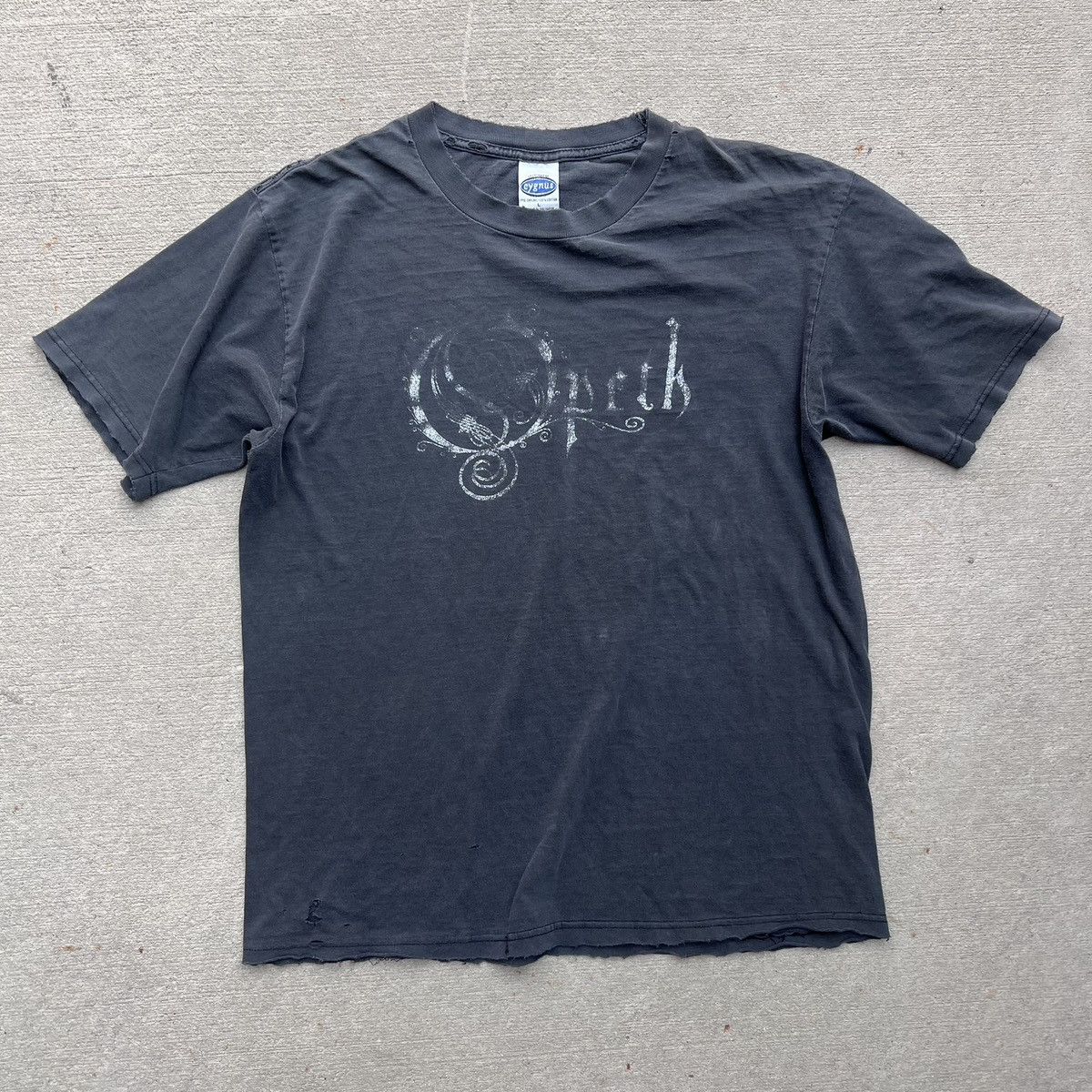 Vintage Vintage Opeth Faded Band Tshirt | Grailed