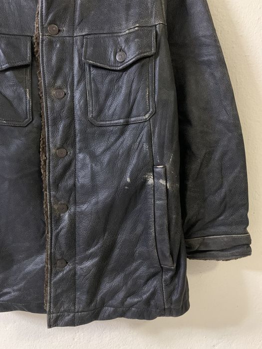 Gap Gap Leather Jacket | Grailed