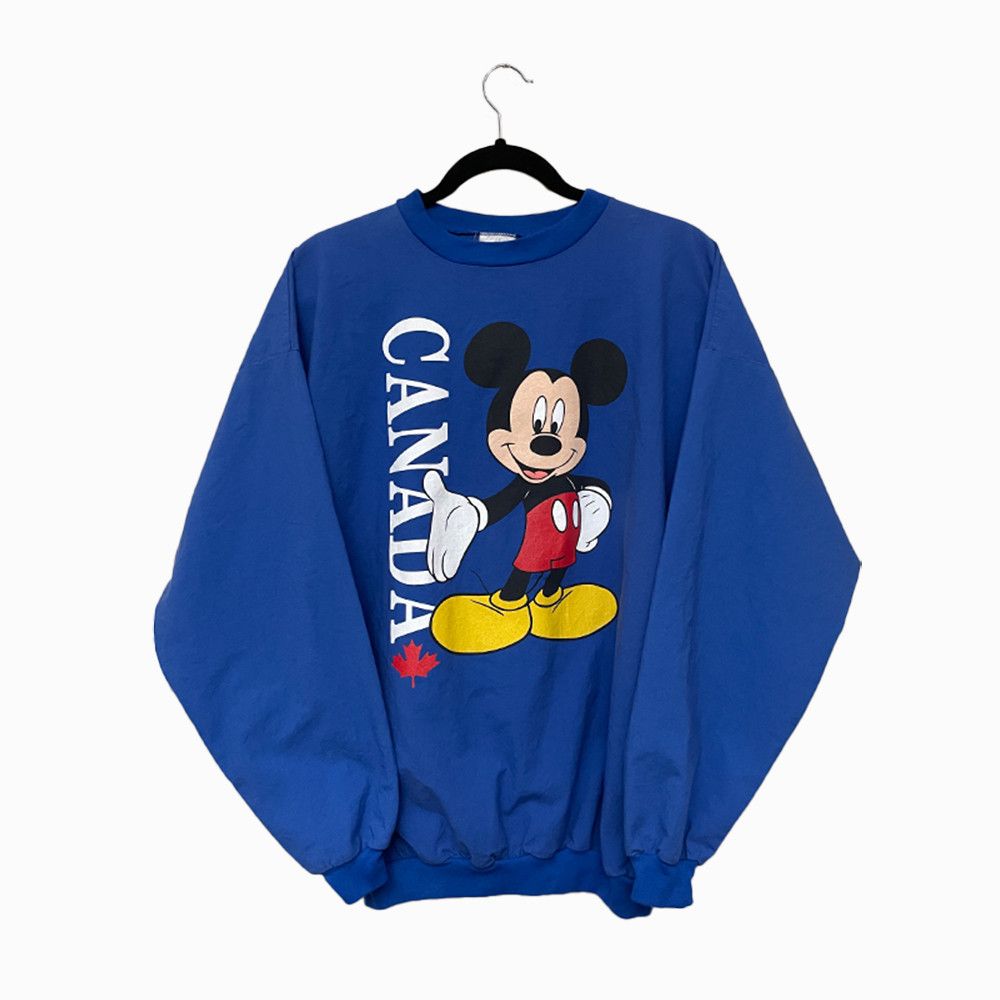 Vintage Waves Mickey Mouse Canada Long Sleeve | Grailed