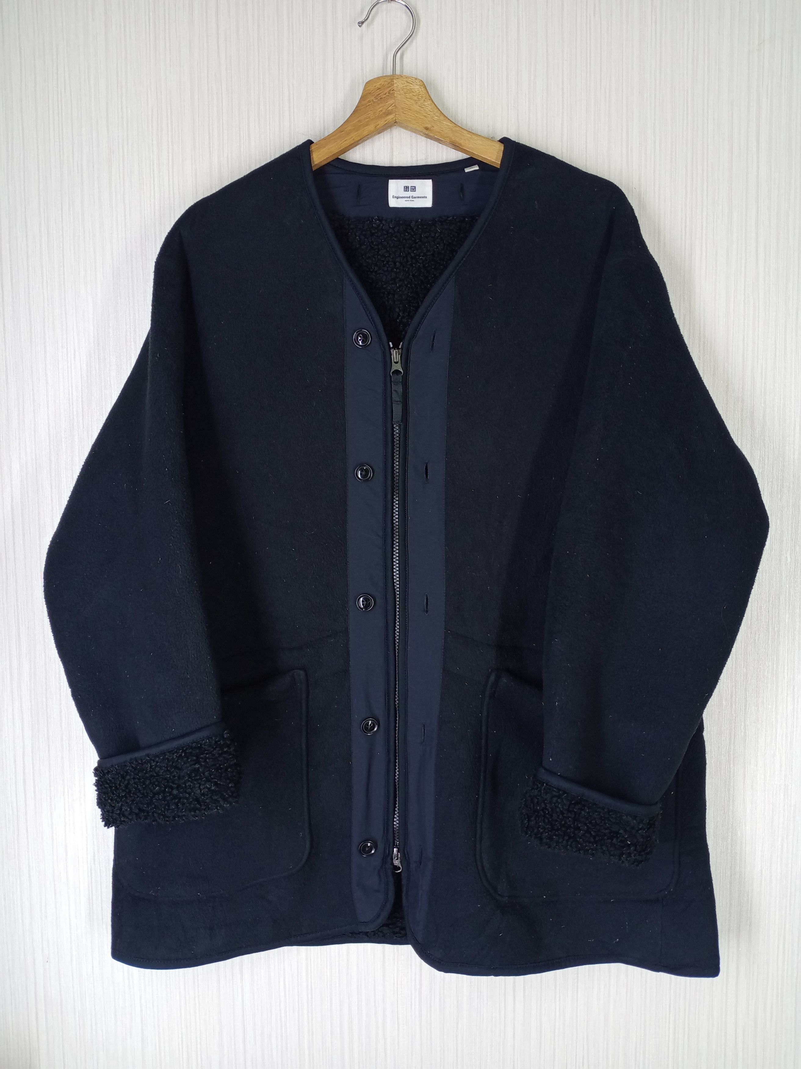 Engineered Garments × Uniqlo Engineered Garments Uniqlo Collarless ...