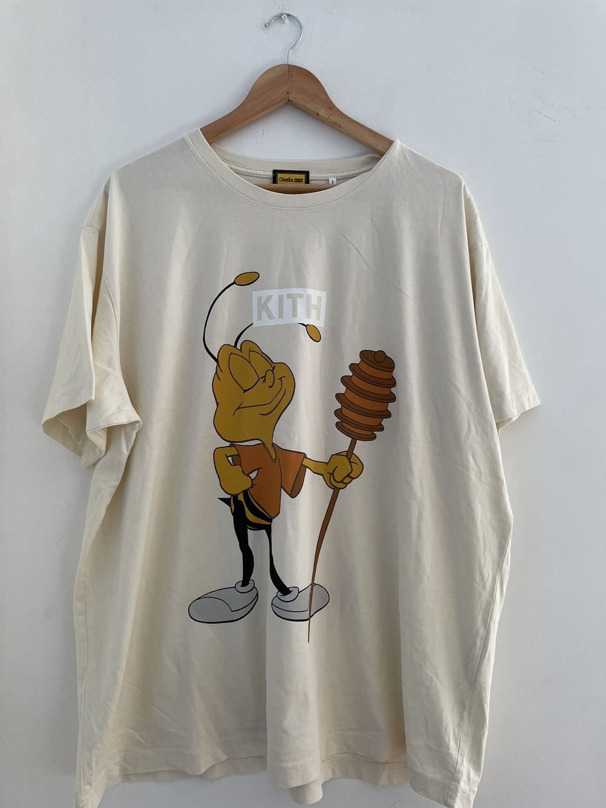 Kith Kith Treats Honey Nut Cheerios Buzz Bee Vintage Tee | Grailed