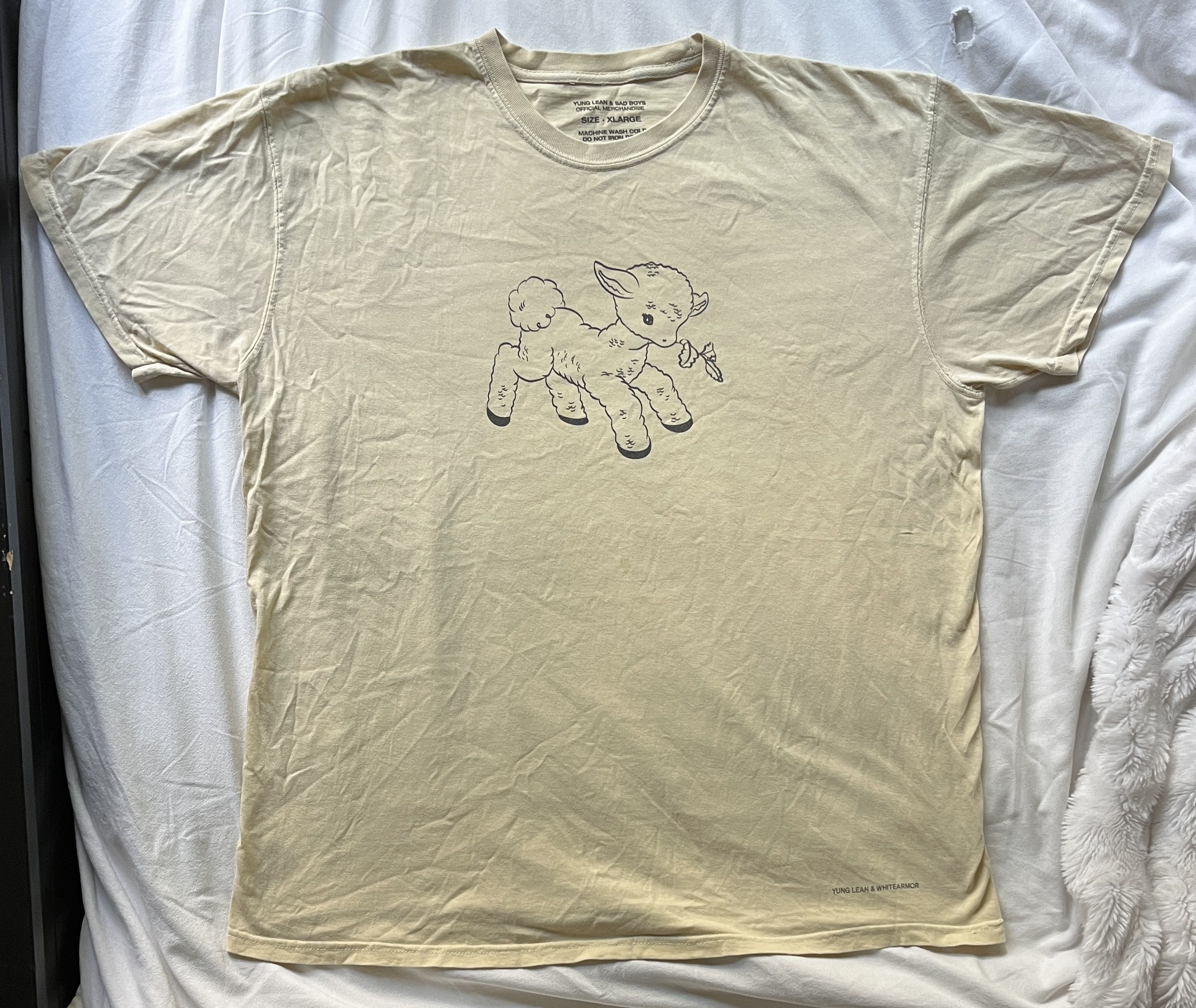 Drain Gang × Sad Boys × Yung Lean Yung Lean Poison Ivy Lamb Tee | Grailed