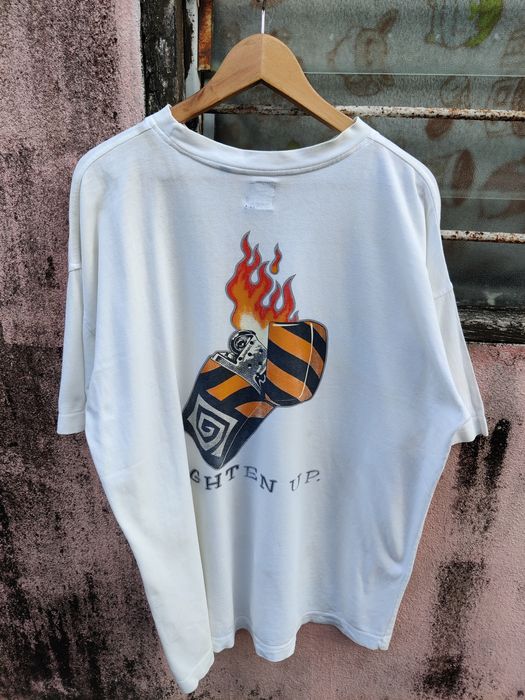 Vintage 🔥Offer🔥 Vintage Kuta Lines Lighter Big Logo Suft Shirt | Grailed