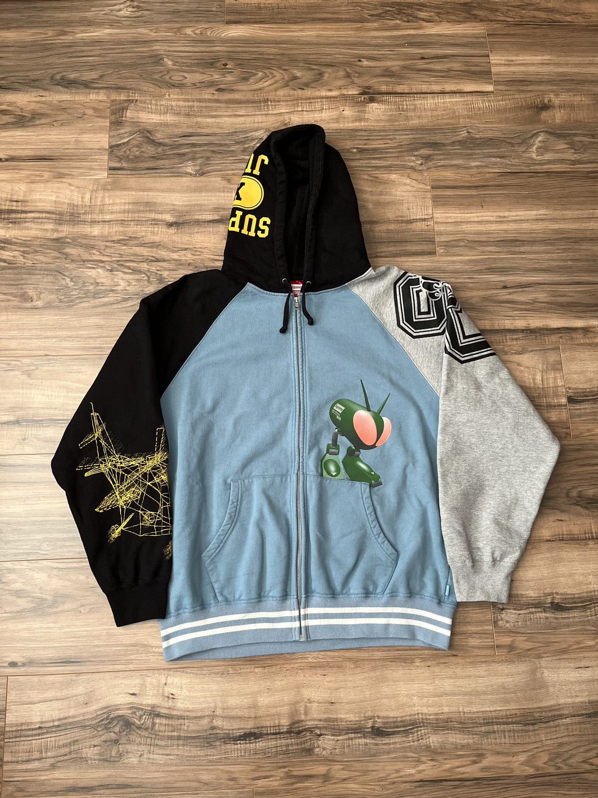 Supreme Supreme JUNYA WATANABE CDG MAN Zip Up Hooded Sweatshirt | Grailed