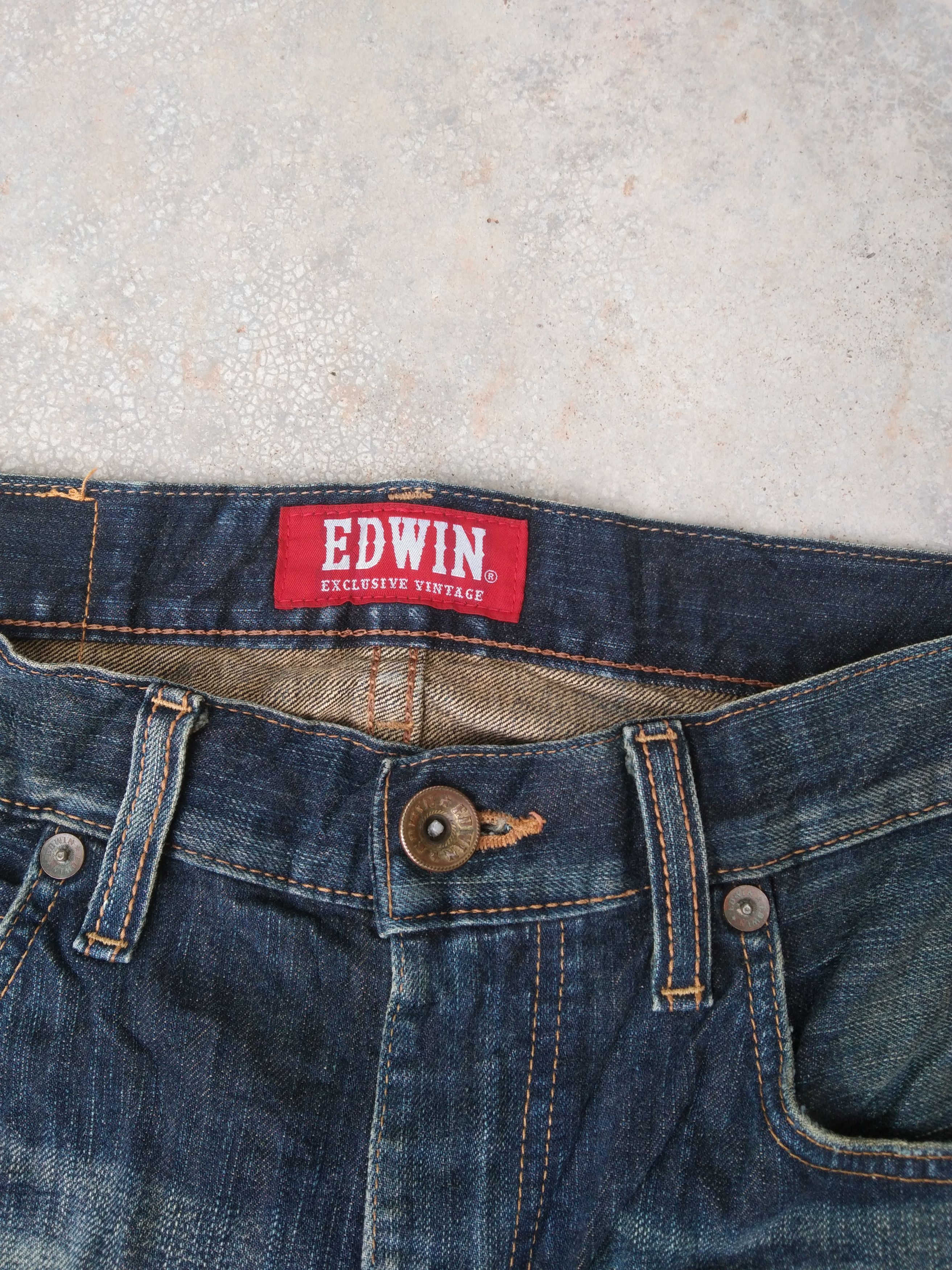 Japanese Brand × Jean × Vintage Vintage Edwin Flared Jeans Mudwash Distressed Denim 33x34 | Grailed