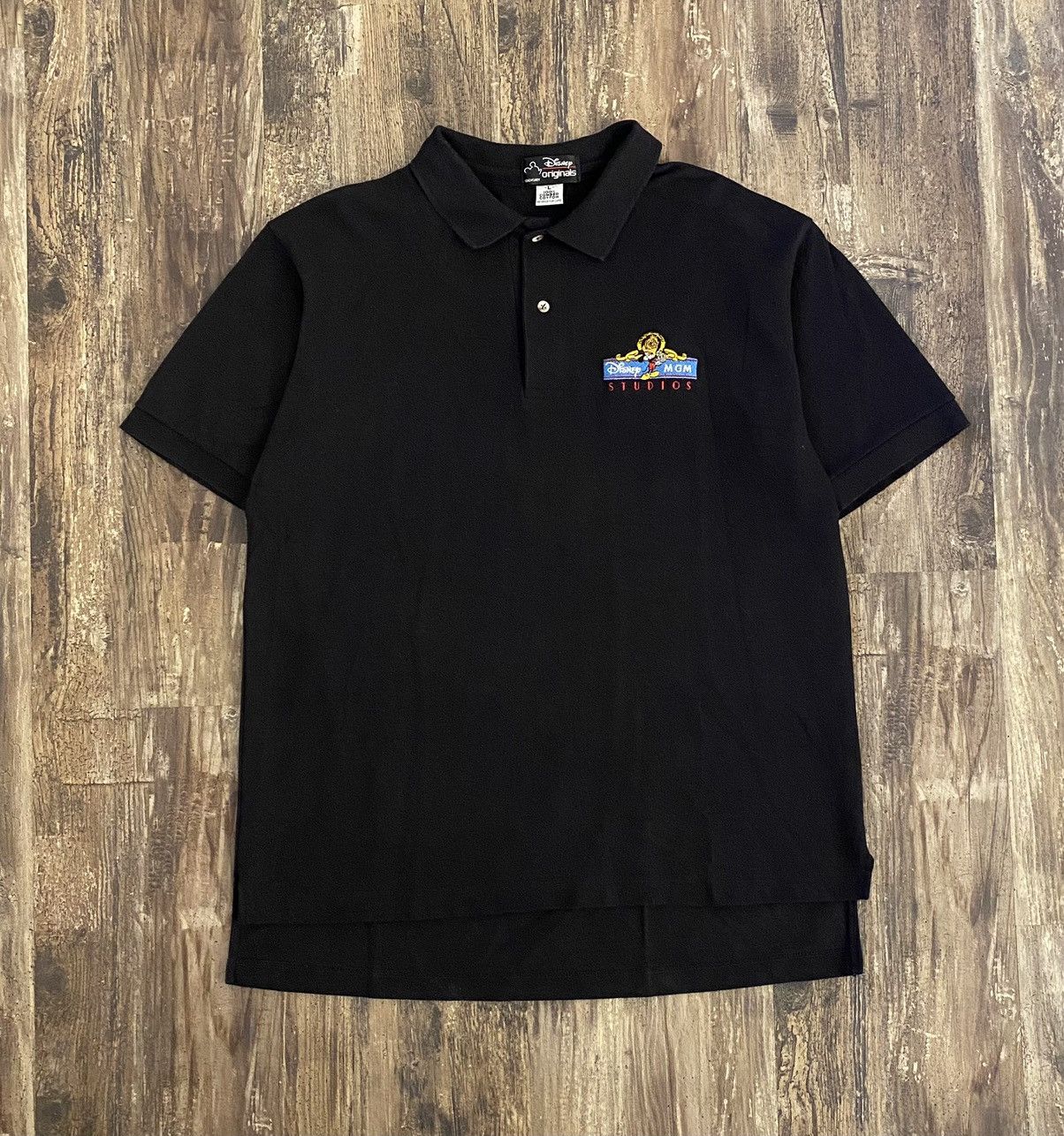 Vintage Vintage 1990s Disney MGM Studios Mickey Mouse Polo Shirt | Grailed