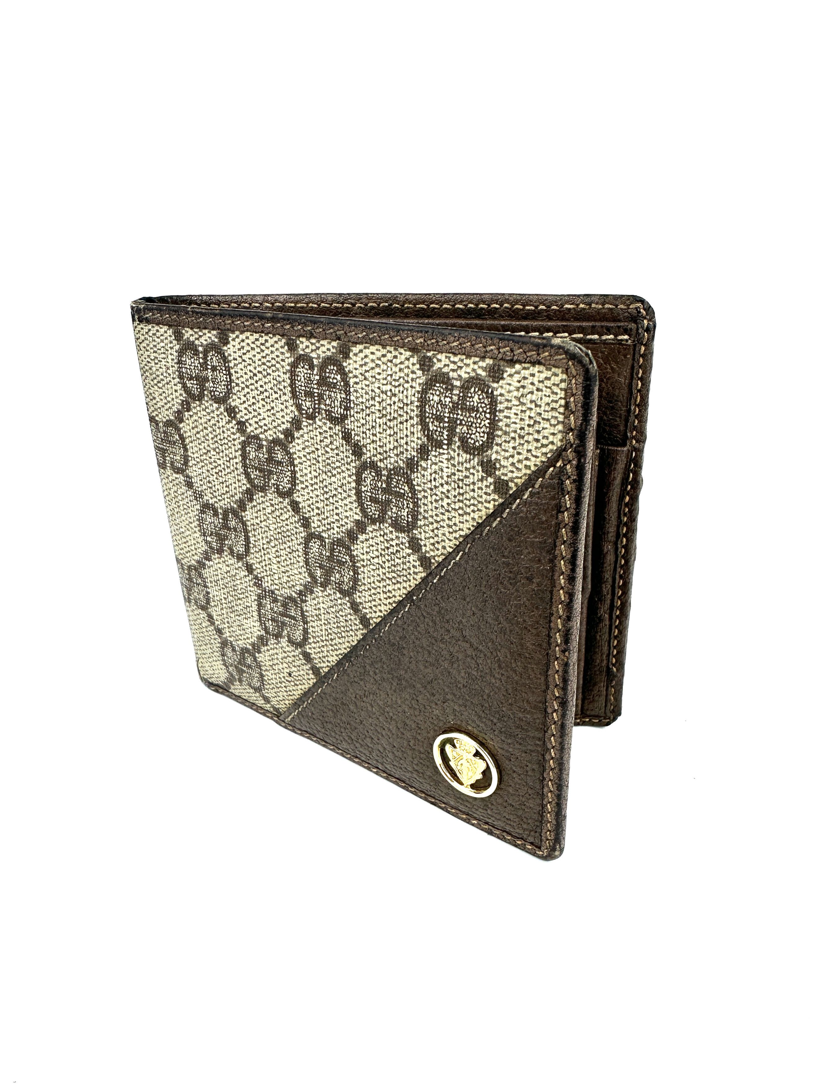 Gucci 1980s Gucci Accessory Collection Bifold Monogram wallet | Grailed