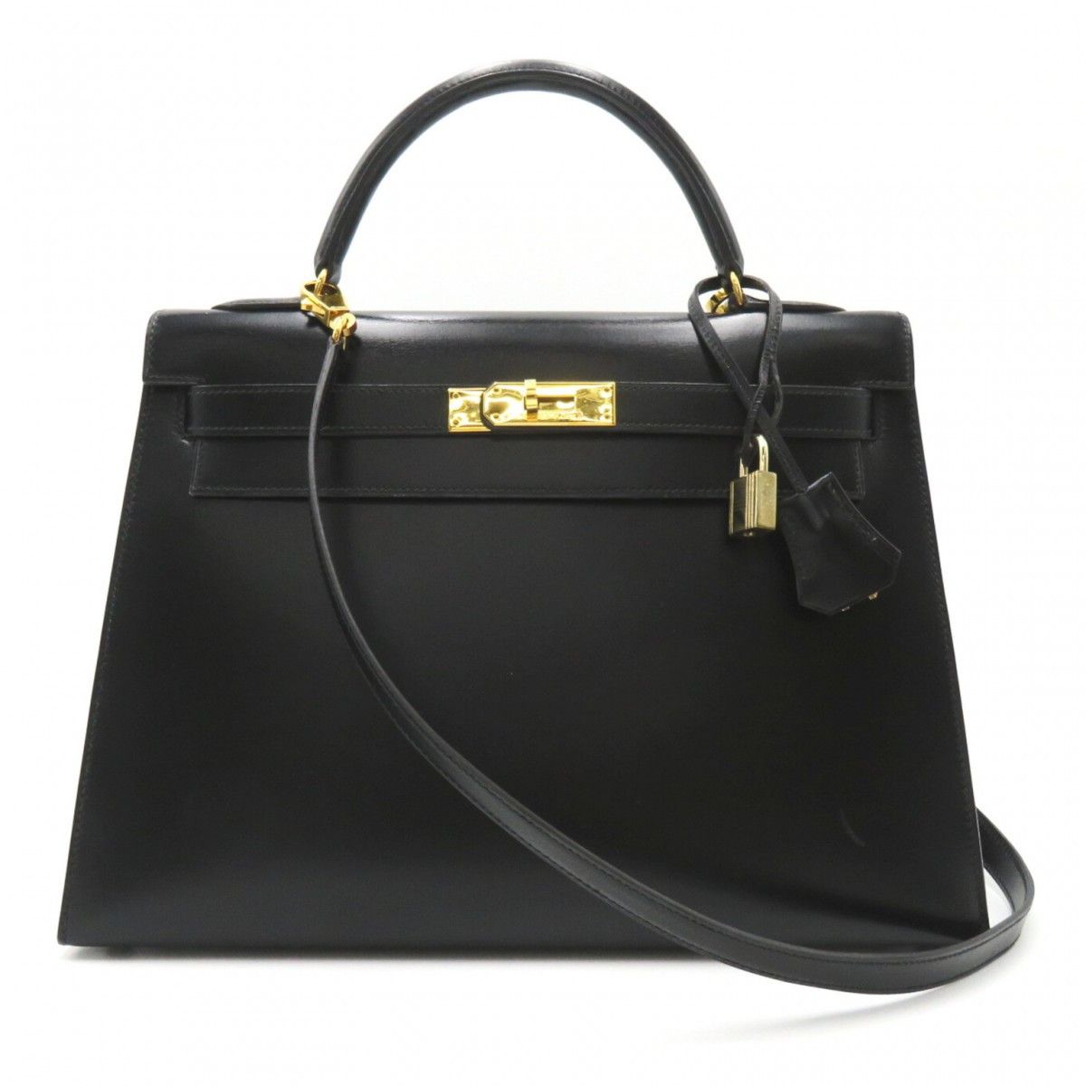 Hermes Box Calf Kelly 32 | Grailed