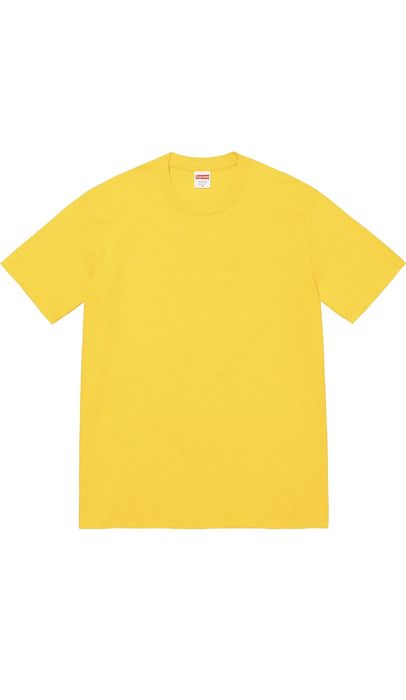 Supreme Supreme yellow tonal box logo | Grailed