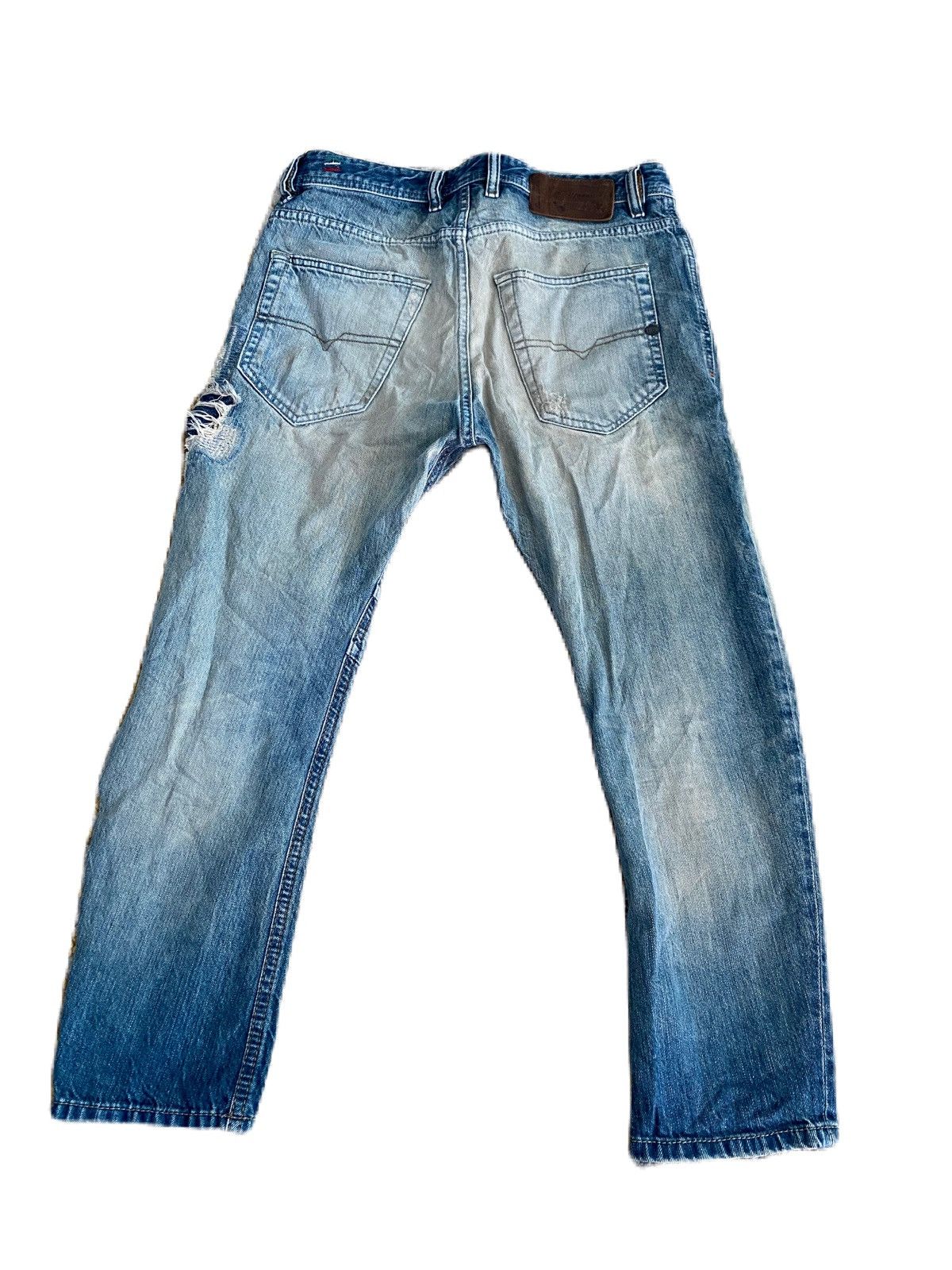 Diesel DIESEL NARROT DENIM PANTS DISTRESS KURT COBAIN DARRON | Grailed