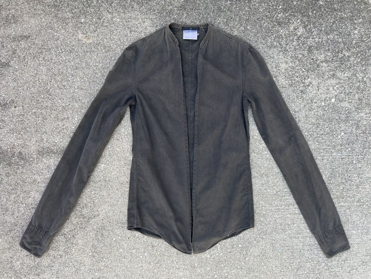 Julius Julius 7 An Individual 2005 SS Collection Fade Black Shirt | Grailed