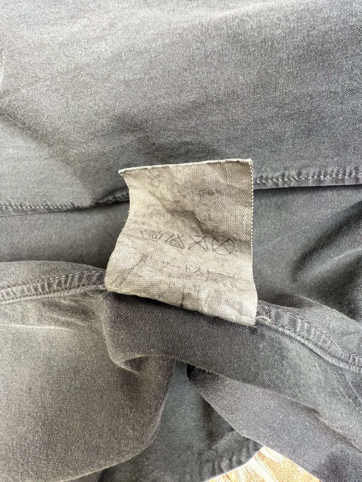 Julius Julius 7 An Individual 2005 SS Collection Fade Black Shirt | Grailed