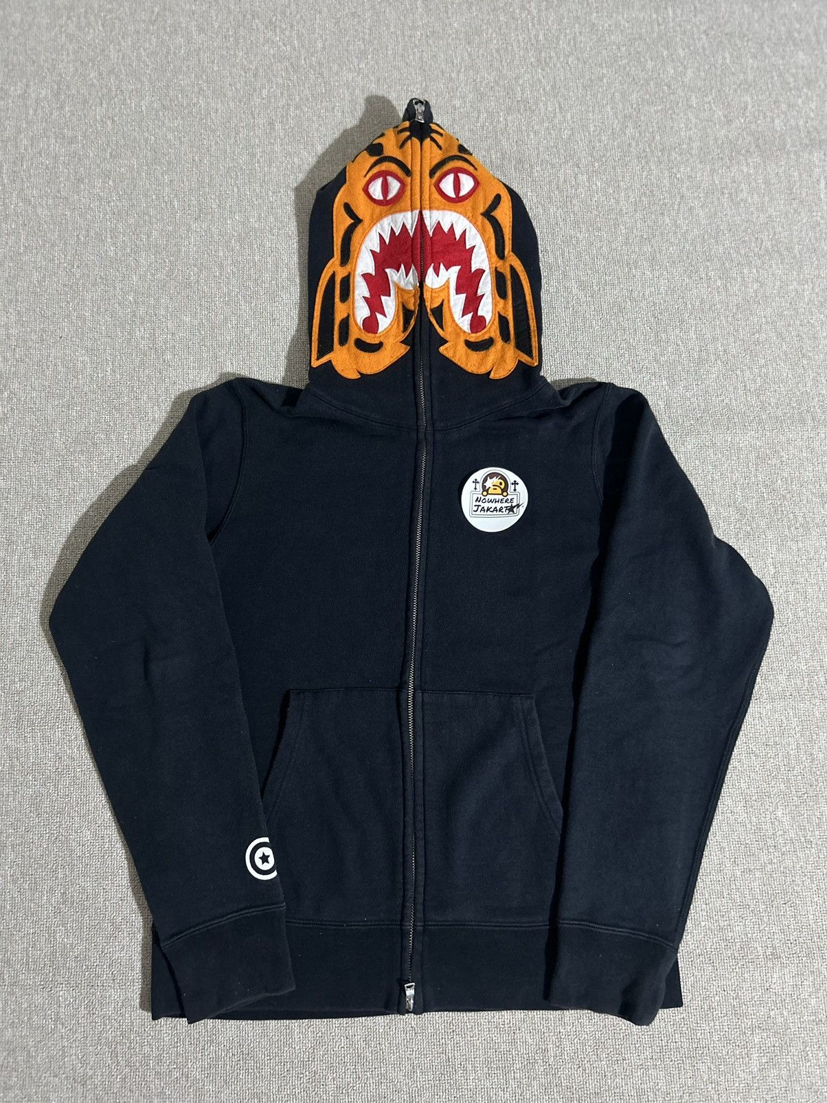Bape BAPE tiger juice wlrd full zip hoodie | Grailed