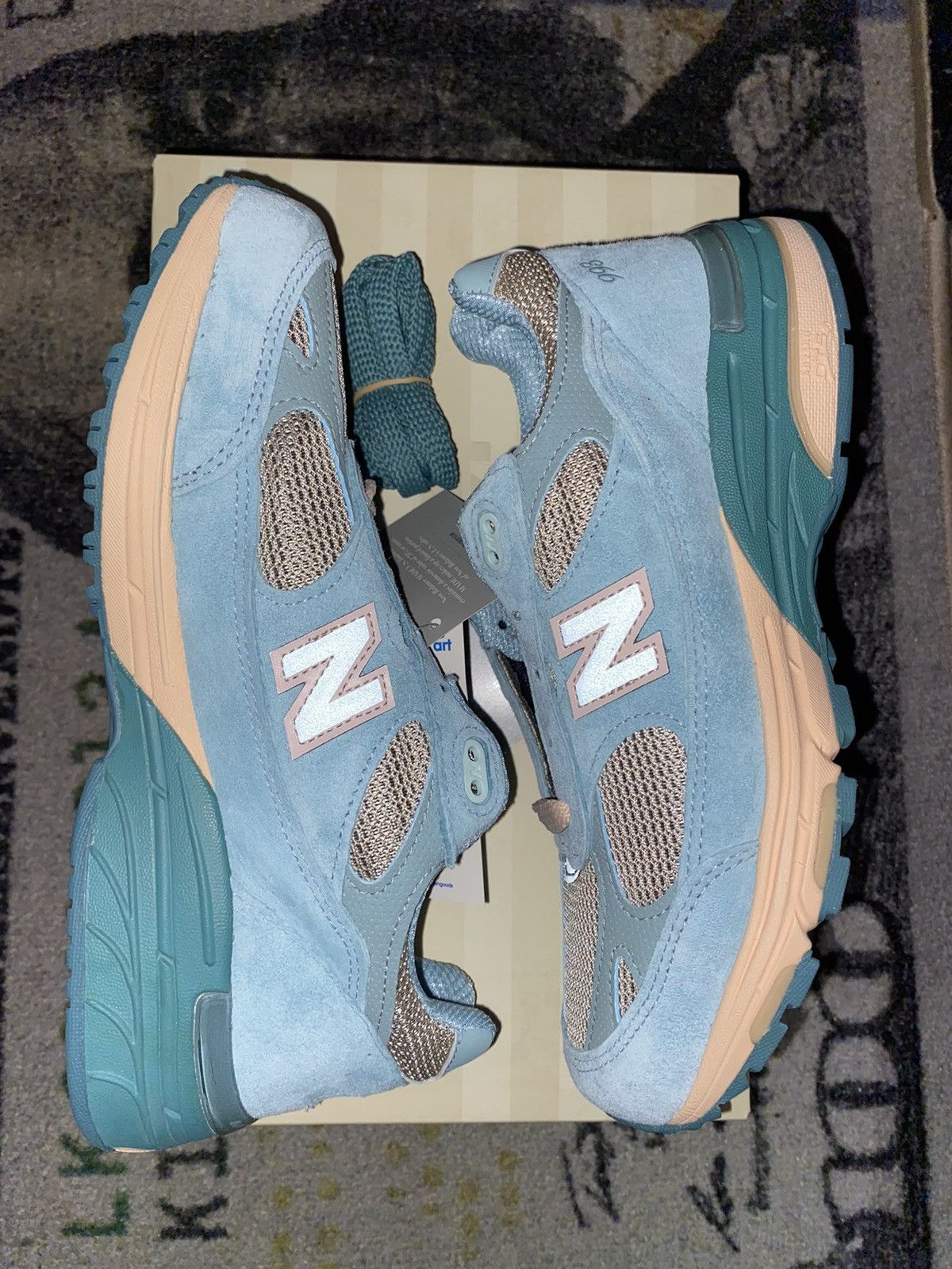 New Balance New Balance 993 Joe Freshgoods Performance Art Arctic Blue ...