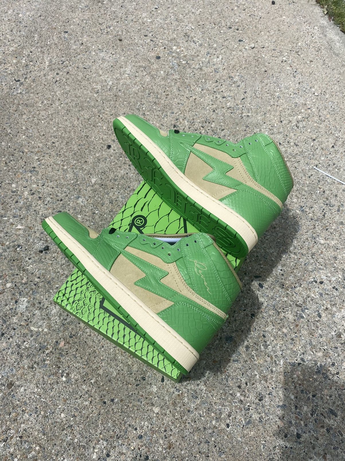 Reves Paris Air Kiy Reves paris X YSL high top sneakers | Grailed