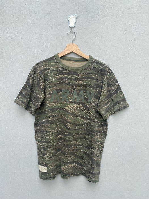 Wtaps Wtaps Category Figuration Tiger Stripes Design ARMY | Grailed