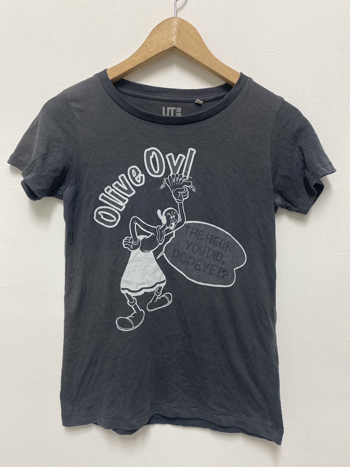 Uniqlo Uniqlo Popeye Tshirt Olive Oyl | Grailed
