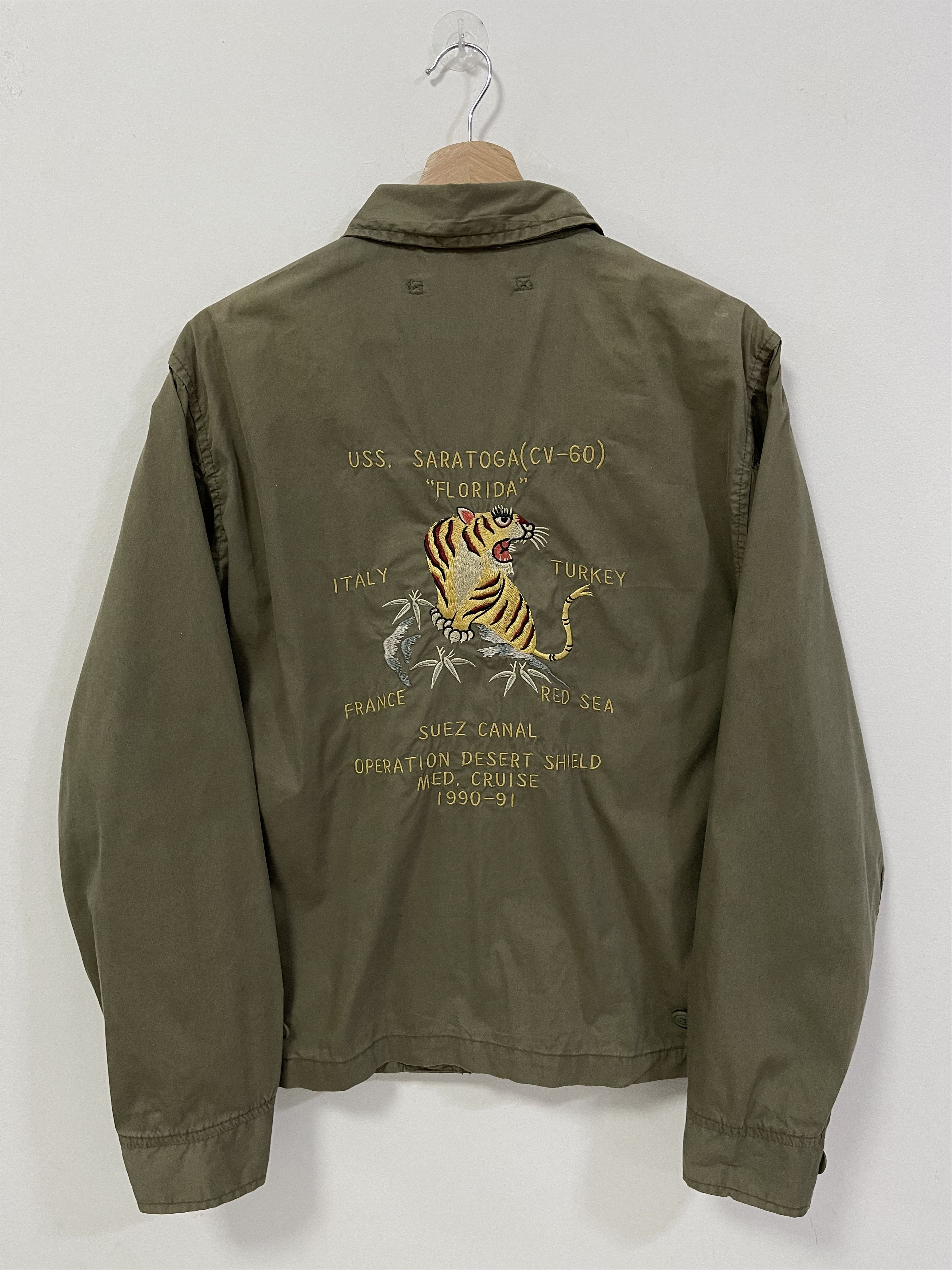 Avirex × Japanese Brand × Vintage Vintage Avirex Tiger Embroidery ...
