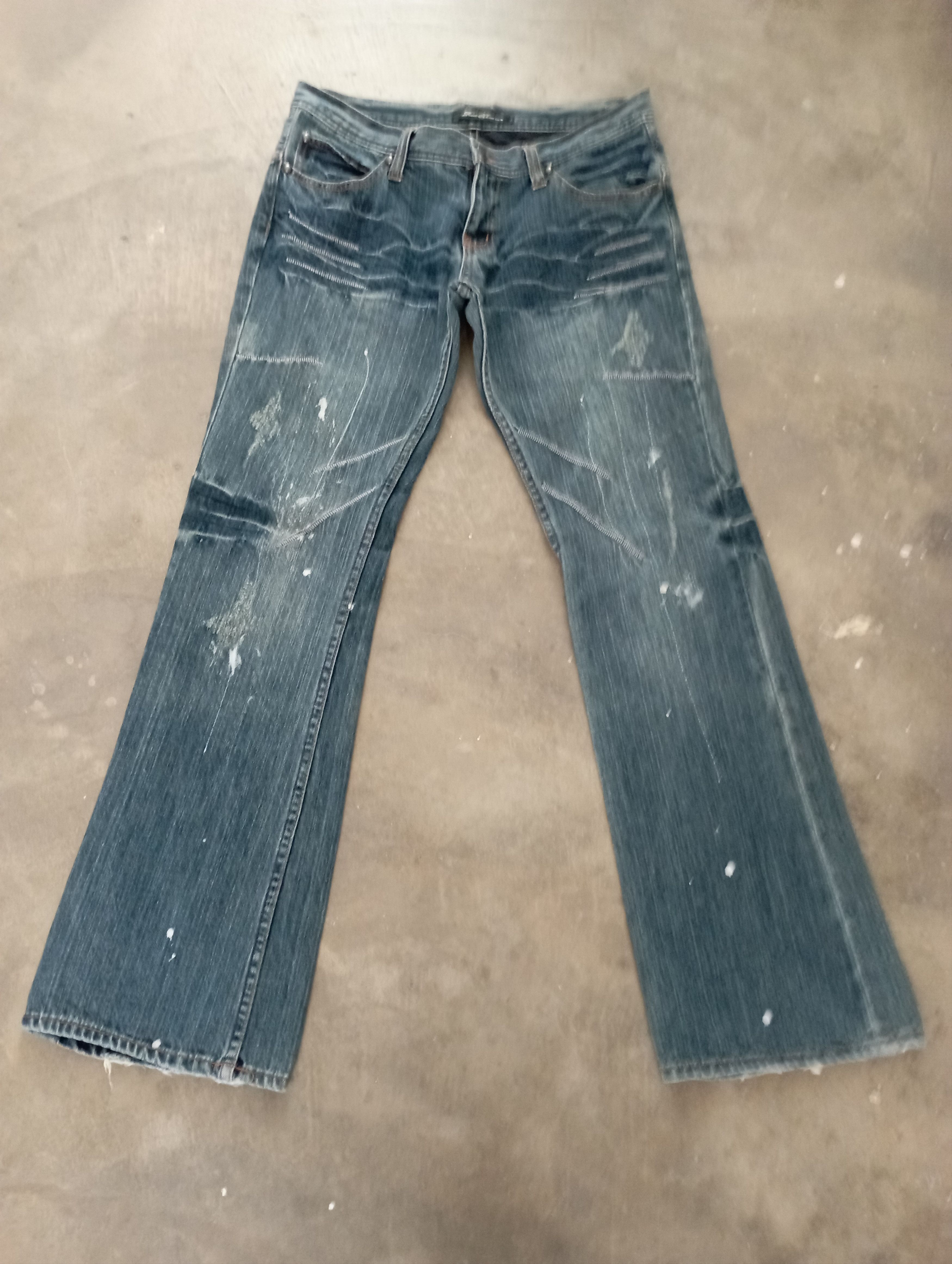 Avant Garde × Hysteric Glamour × Tornado Mart flare Bootcut Wideleg Japanese Root Three Style ...