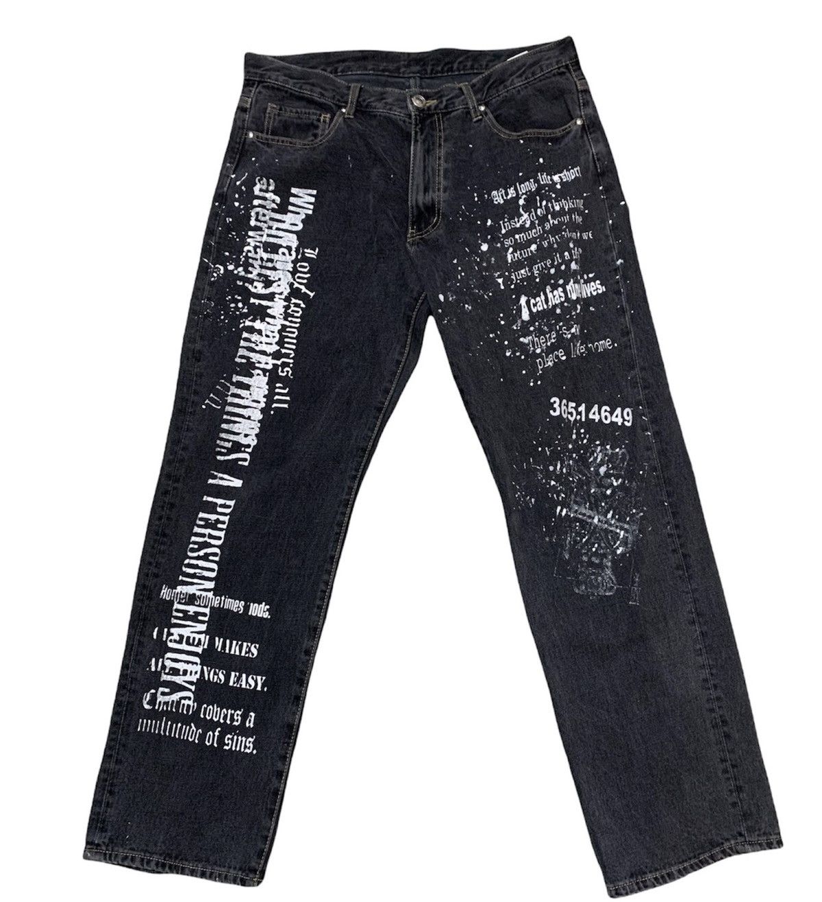 Japanese Brand Japanese Brand Poem Painter Jeans | Grailed