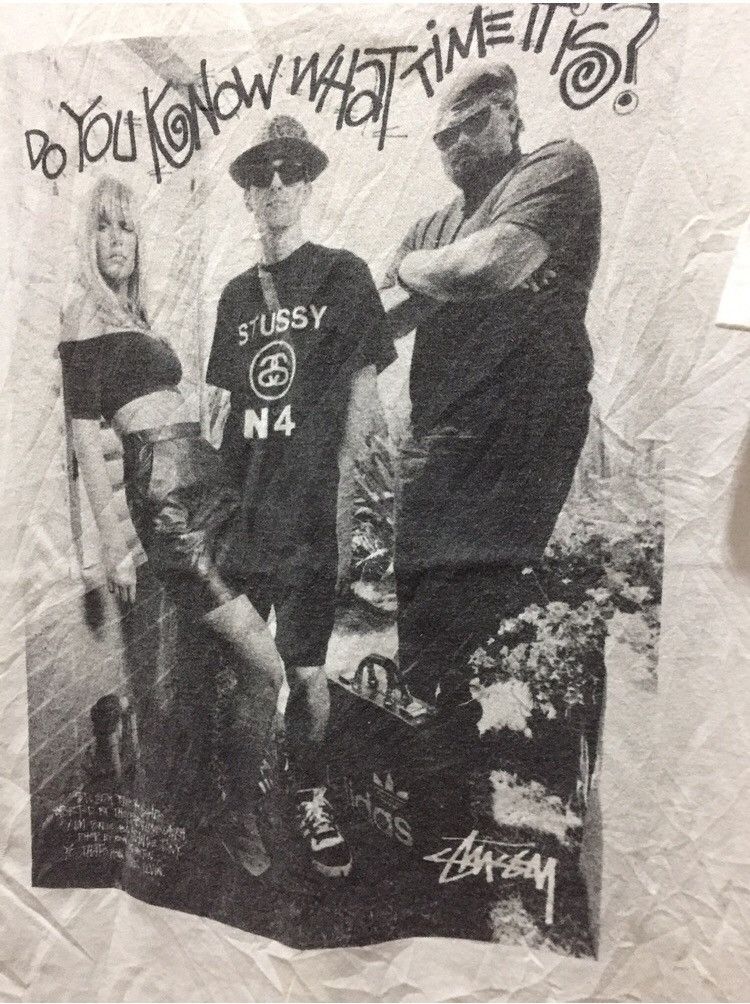 Rap Tees × Streetwear × Stussy Stussy Tribe Exclusive Photo Print hip ...